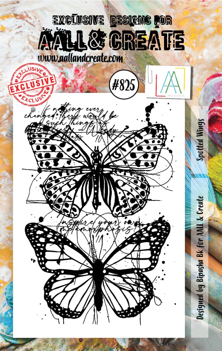 AALL & Create #825 - A7 Stamp - HOBBYLAGERET
