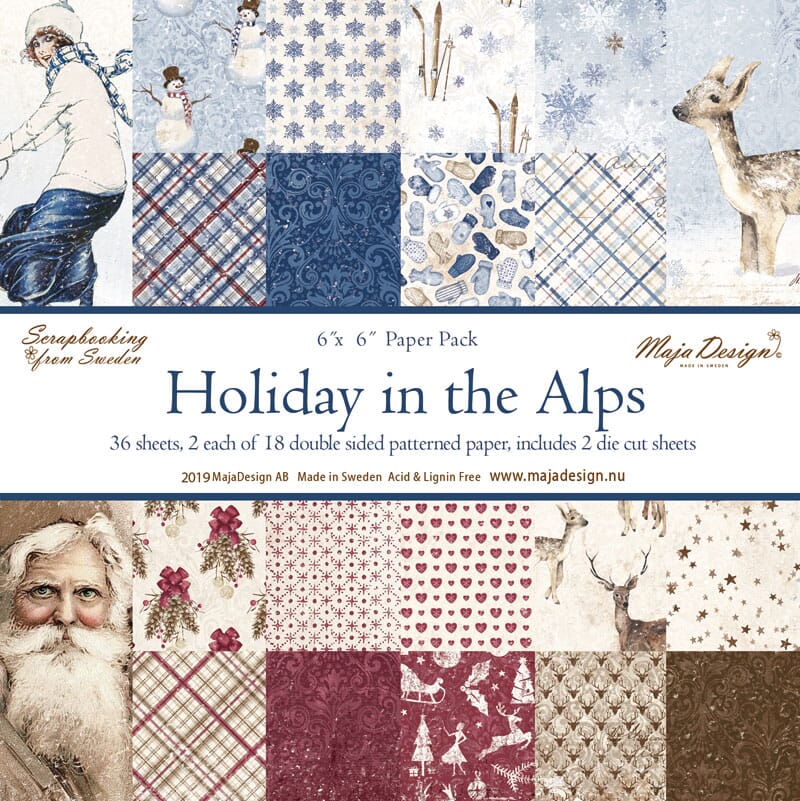 Holiday in the Alps - Paper Pack - HOBBYLAGERET