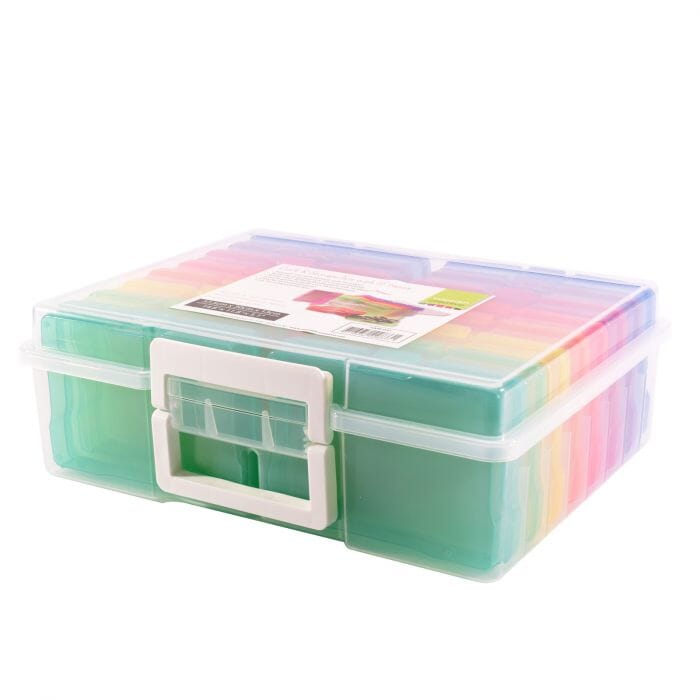 Storage box with 16 cases - HOBBYLAGERET