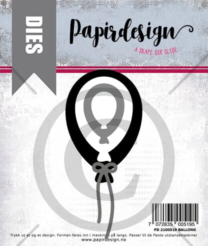 PD 2100519 Ballong (dies) - HOBBYLAGERET
