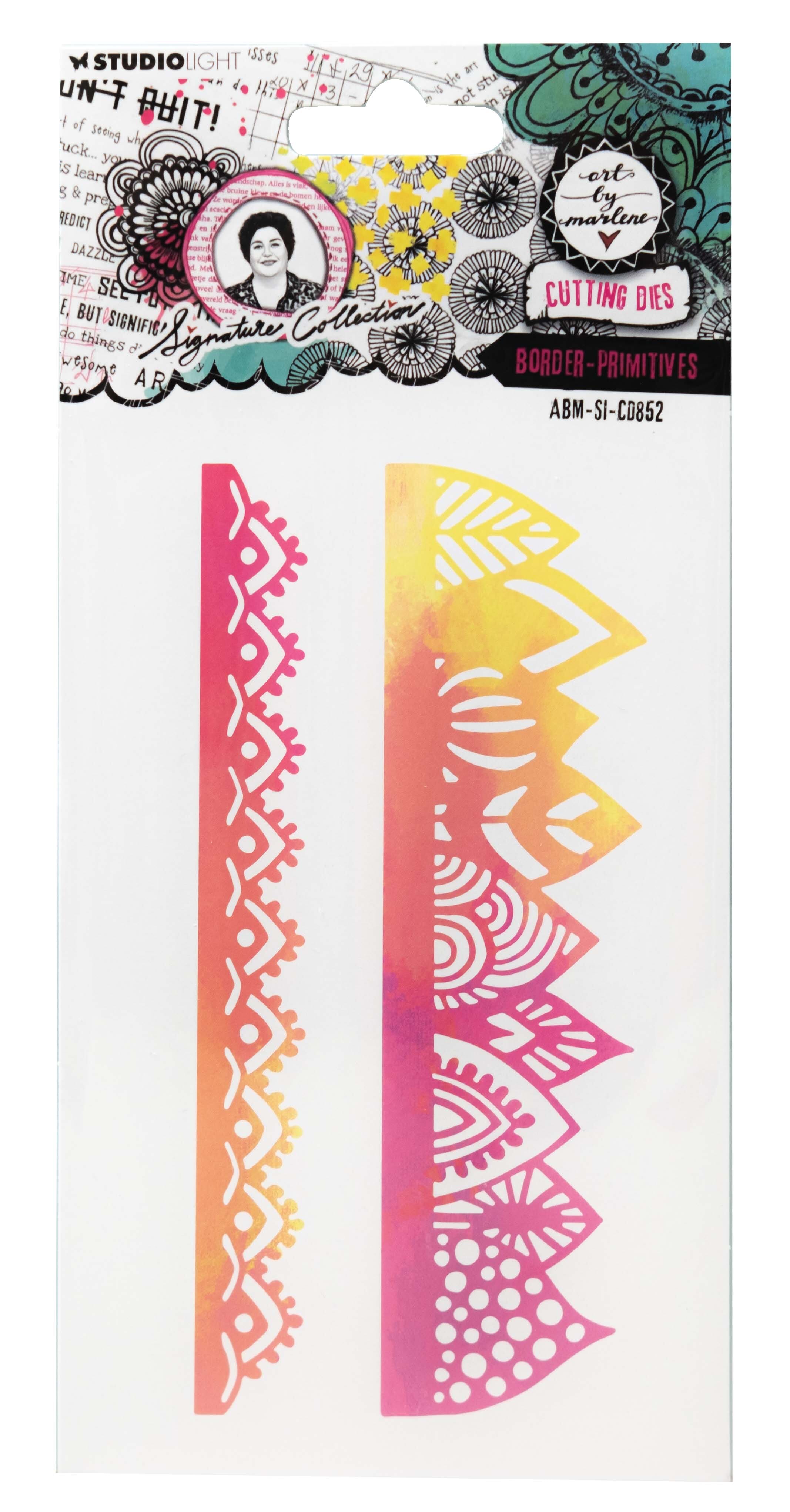 ABM Cutting Dies Border-primitives Signature - HOBBYLAGERET