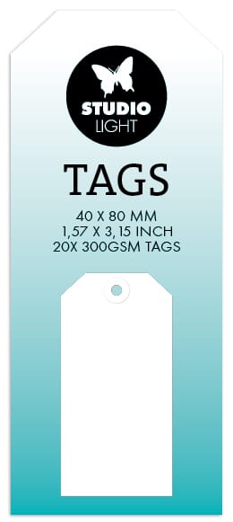 SL Tag Pad Medium Consumables 40x80x5mm 20 S - HOBBYLAGERET